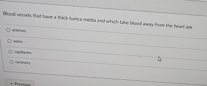 Solved Blood vessels that have a thick tunica media and | Chegg.com