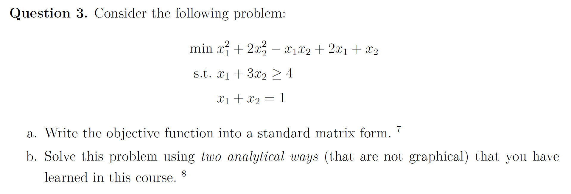 Solved please do both part and show all detail! Thanks! | Chegg.com