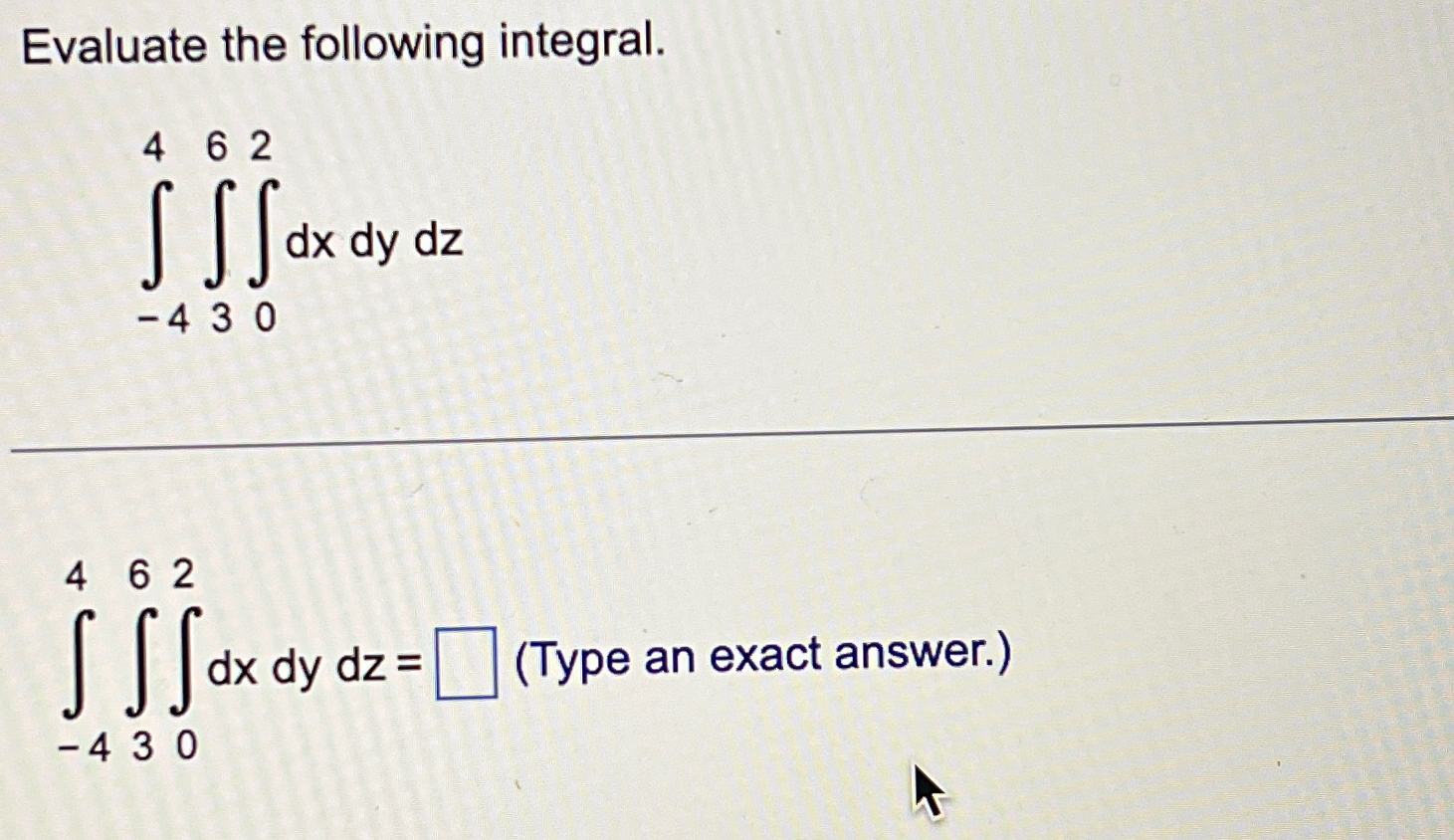 Solved Evaluate the following | Chegg.com