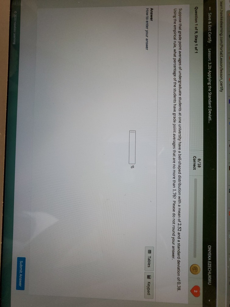 Solved learn.hawkeslearning.com/Portal/Lesson/lesson certify | Chegg.com