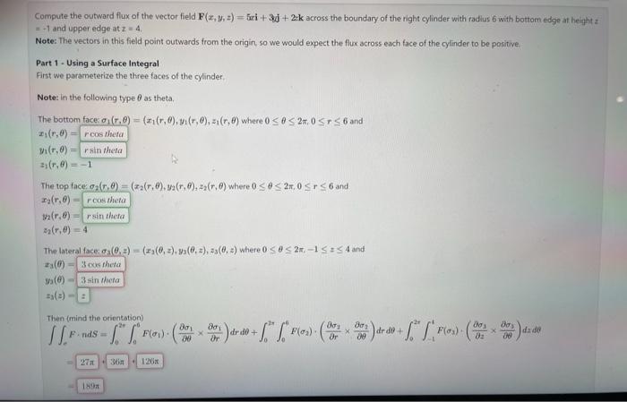Solved Compute the outward flux of the vector field \\( | Chegg.com