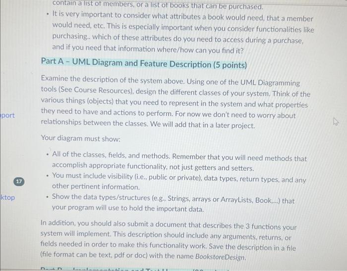 Solved The main idea behind this activity is to create a | Chegg.com