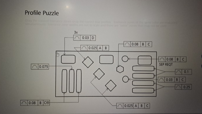 Solved Profile PuzzleThe following workpiece is part of an | Chegg.com