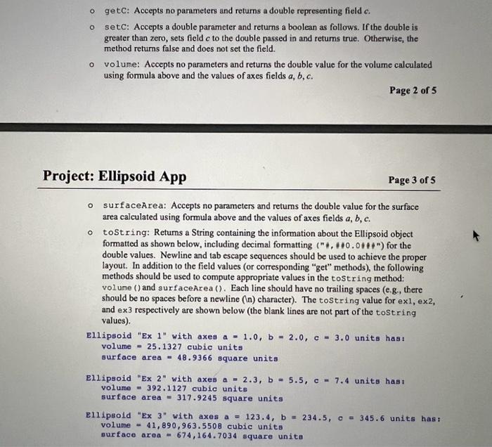 Solved Specifications Overview: You will write a program | Chegg.com