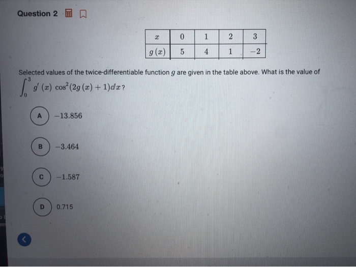 Solved Question 1 Let F Be A Differentiable Function Such