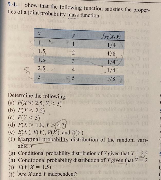 Solved 5-1. Show that the following function satisfies the | Chegg.com