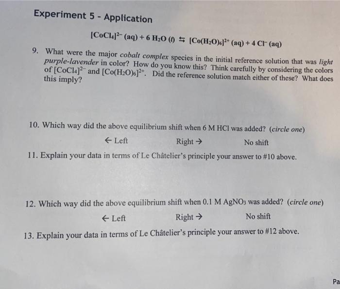 Solved Experiment 5 - Application | Chegg.com