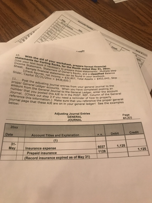 Solved 1-)General Journal Worksheet - complete and tied | Chegg.com