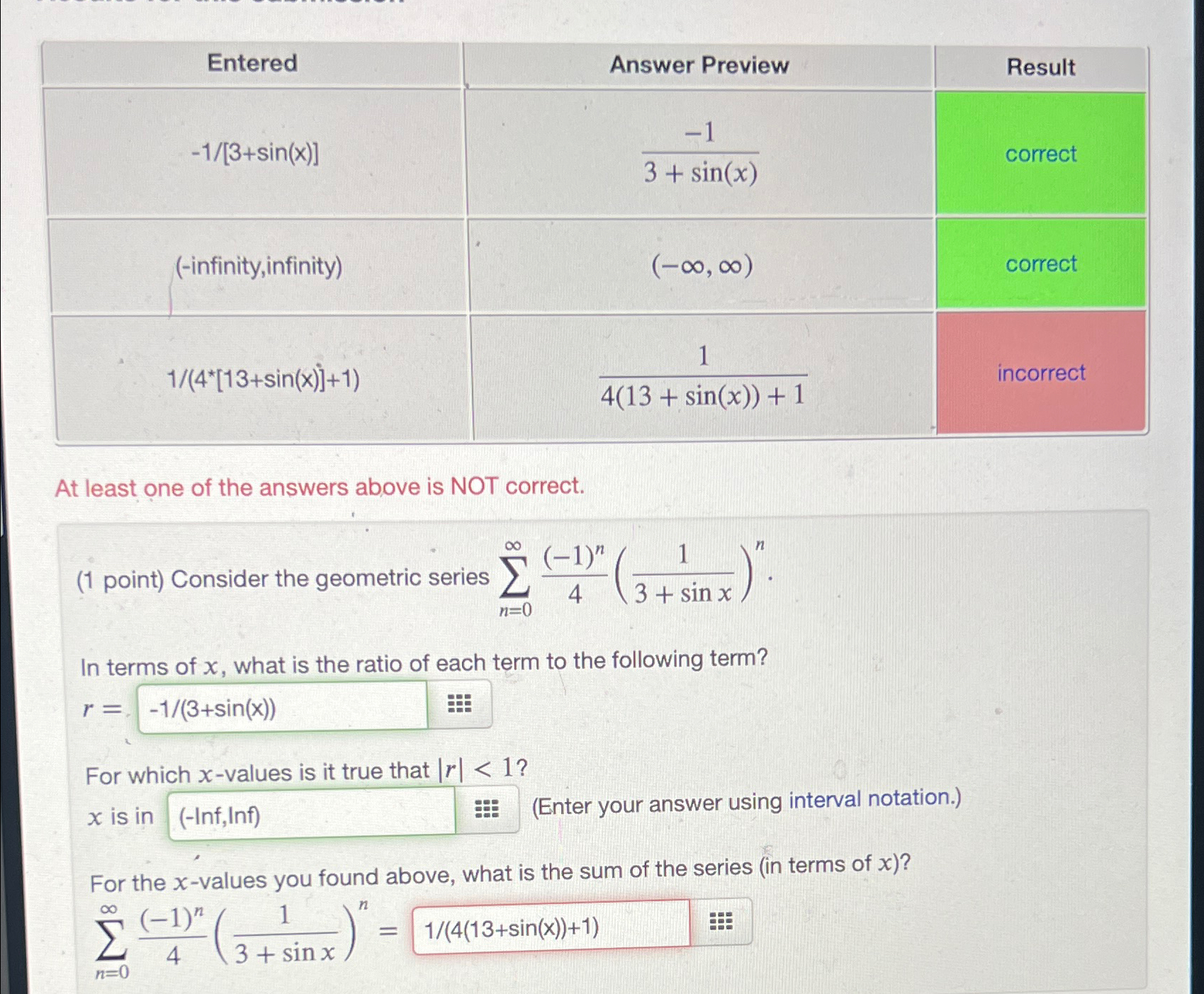 Solved \table[[Entered,Answer | Chegg.com