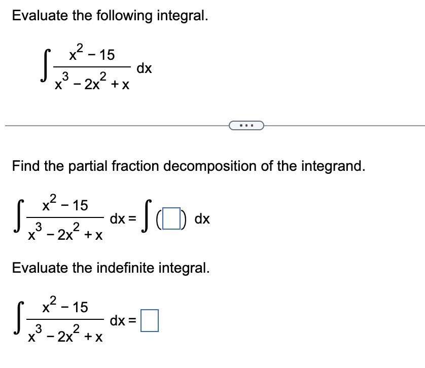 Solved Evaluate the following | Chegg.com