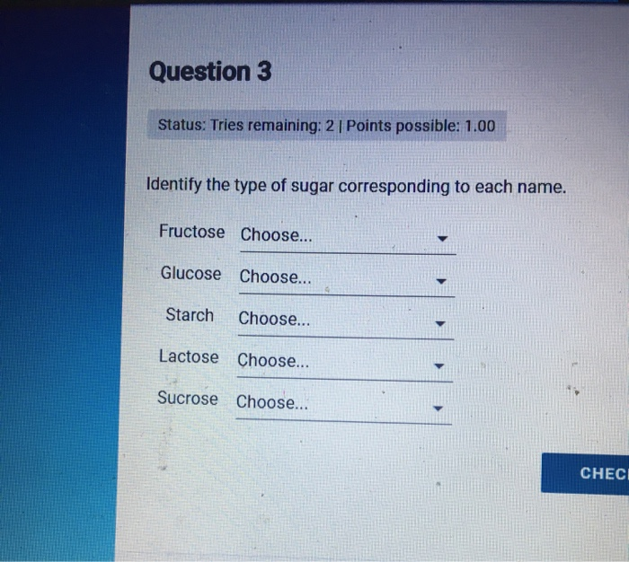 Solved Question 3 Status: Tries remaining: 2|Points | Chegg.com