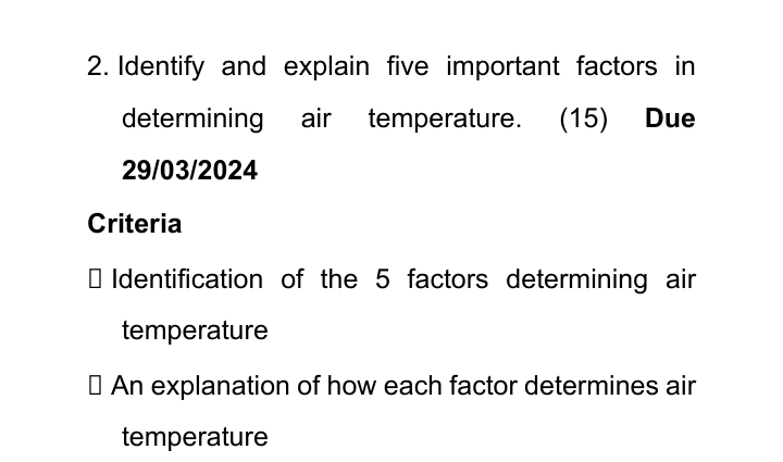 Solved Identify and explain five important factors in | Chegg.com
