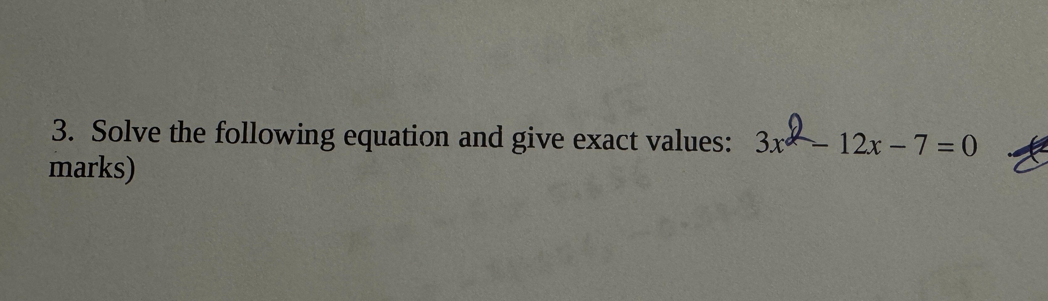 Solved Solve the following equation and give exact values: | Chegg.com