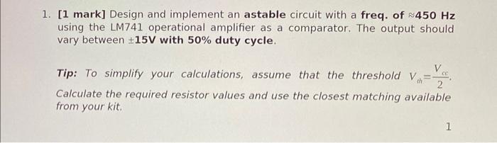 Solved Procedure For all comparator circuits implemented, | Chegg.com