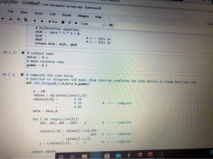 Solved [ ]: Nimport numpy as np import pandas as pd from | Chegg.com