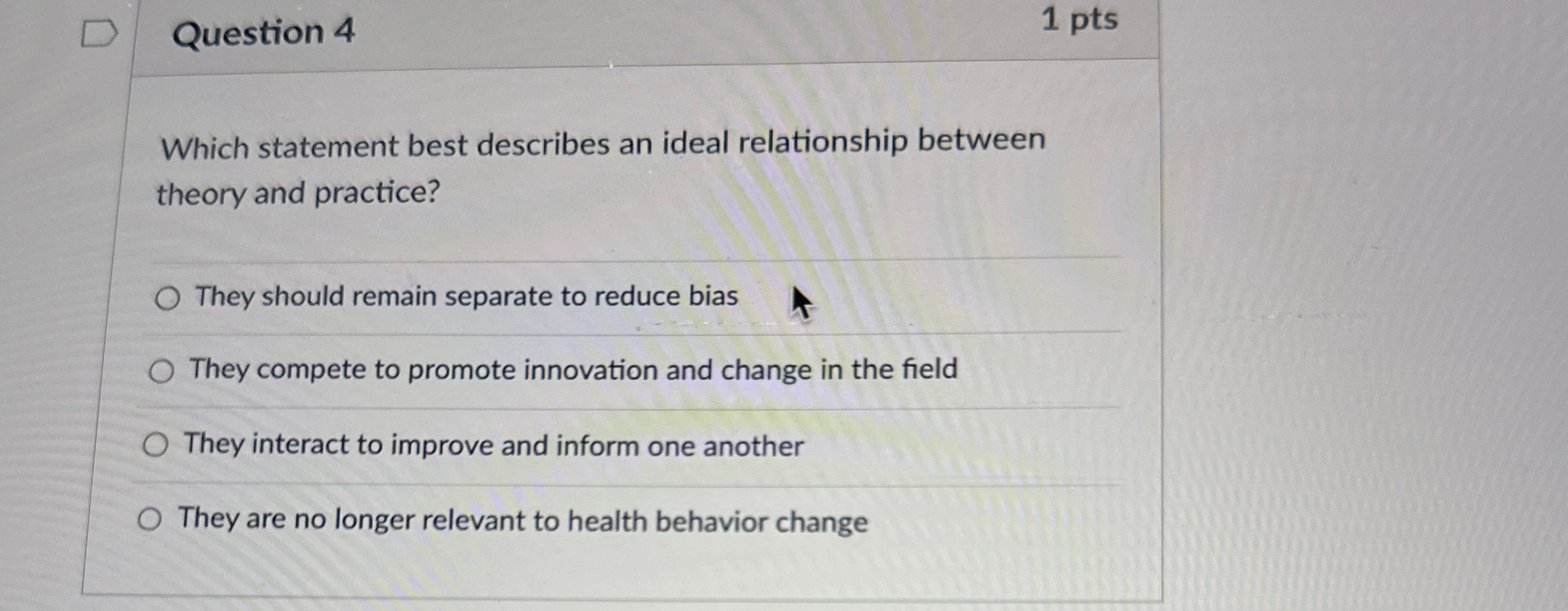 Solved Question 41 ﻿ptsWhich statement best describes an | Chegg.com