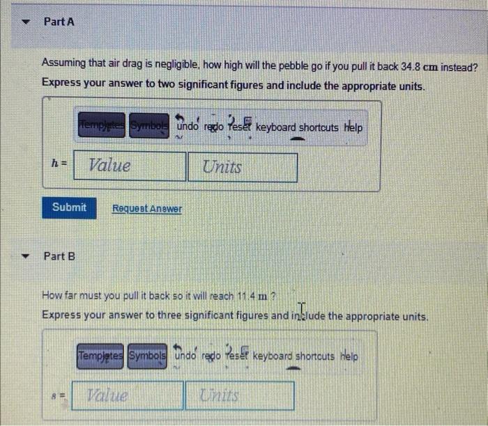 Solved Aslingshot obeying Hooke's law is used to launch | Chegg.com