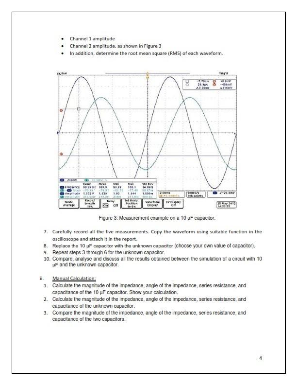 Title Sinusoidal Steady State, RMS and Power | Chegg.com