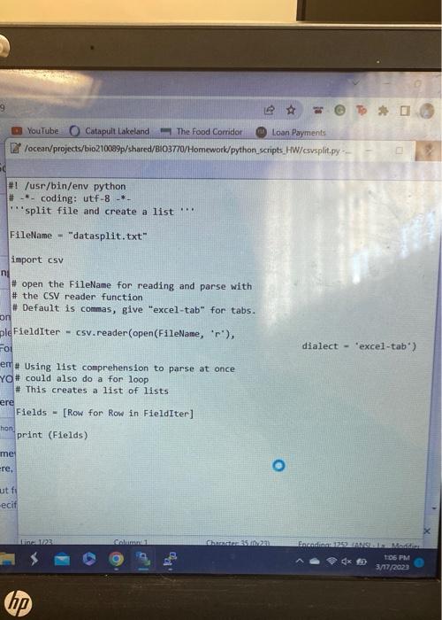 Solved to or greater than 100 . 3. For the quickmean.py | Chegg.com