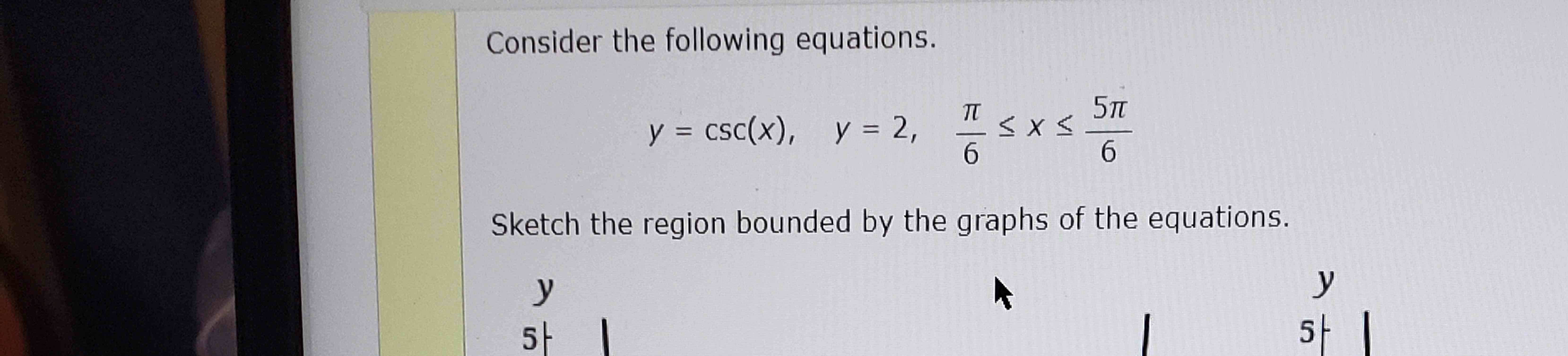 Solved Consider the following | Chegg.com