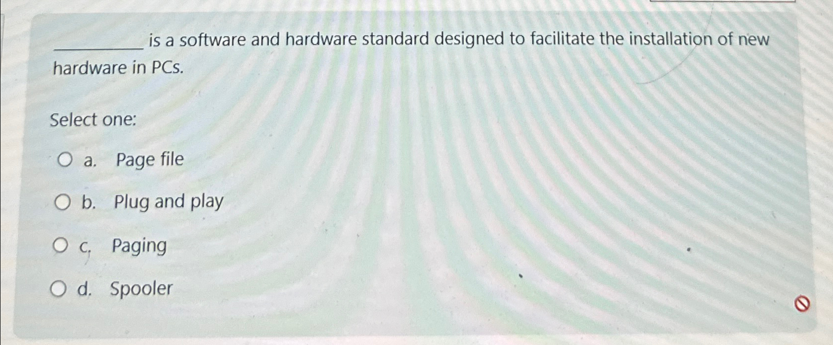 Solved is a software and hardware standard designed to | Chegg.com