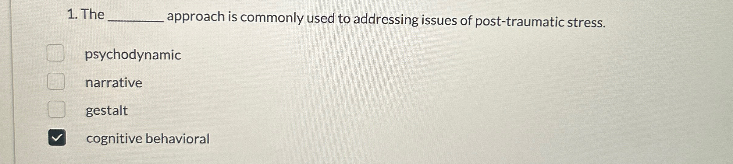 Solved The ﻿approach is commonly used to addressing issues | Chegg.com