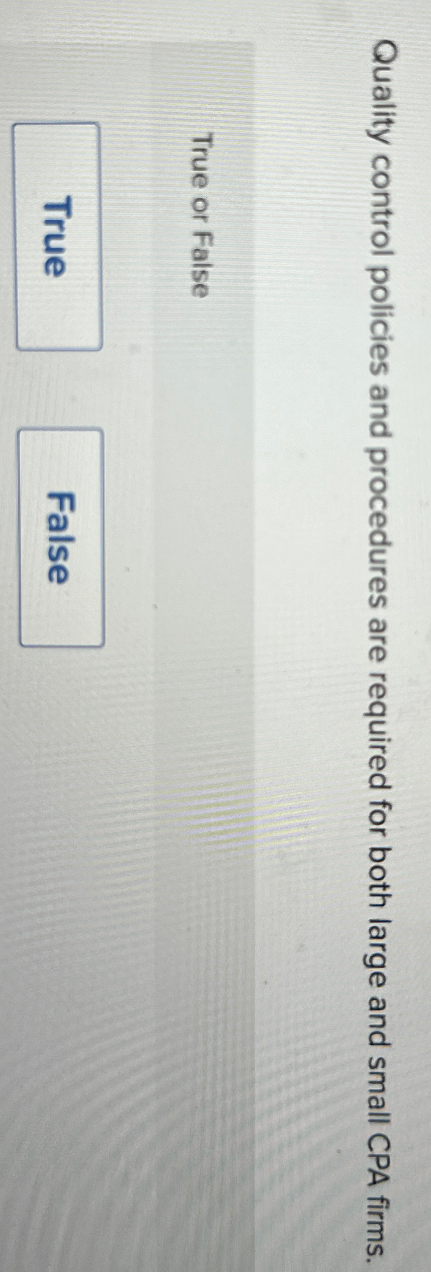 Solved Quality control policies and procedures are required | Chegg.com