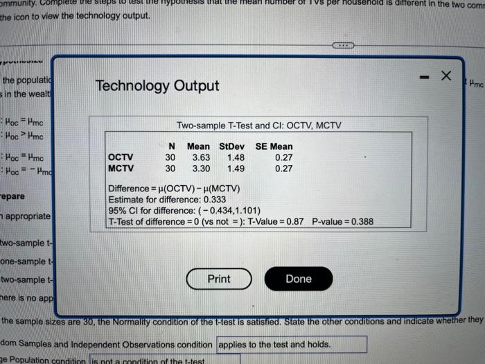 Solved The accompanying table shows the technology output | Chegg.com