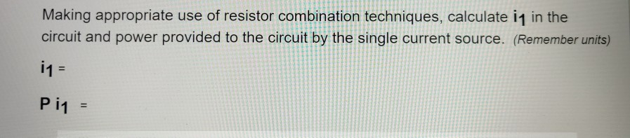 Solved Making appropriate use of resistor combination | Chegg.com