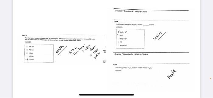 Solved Need help solving. Part A A cyclopropane-oxygen | Chegg.com