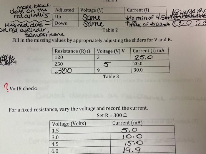 Solved 5. check the expression V=IR. demonstrate how it | Chegg.com