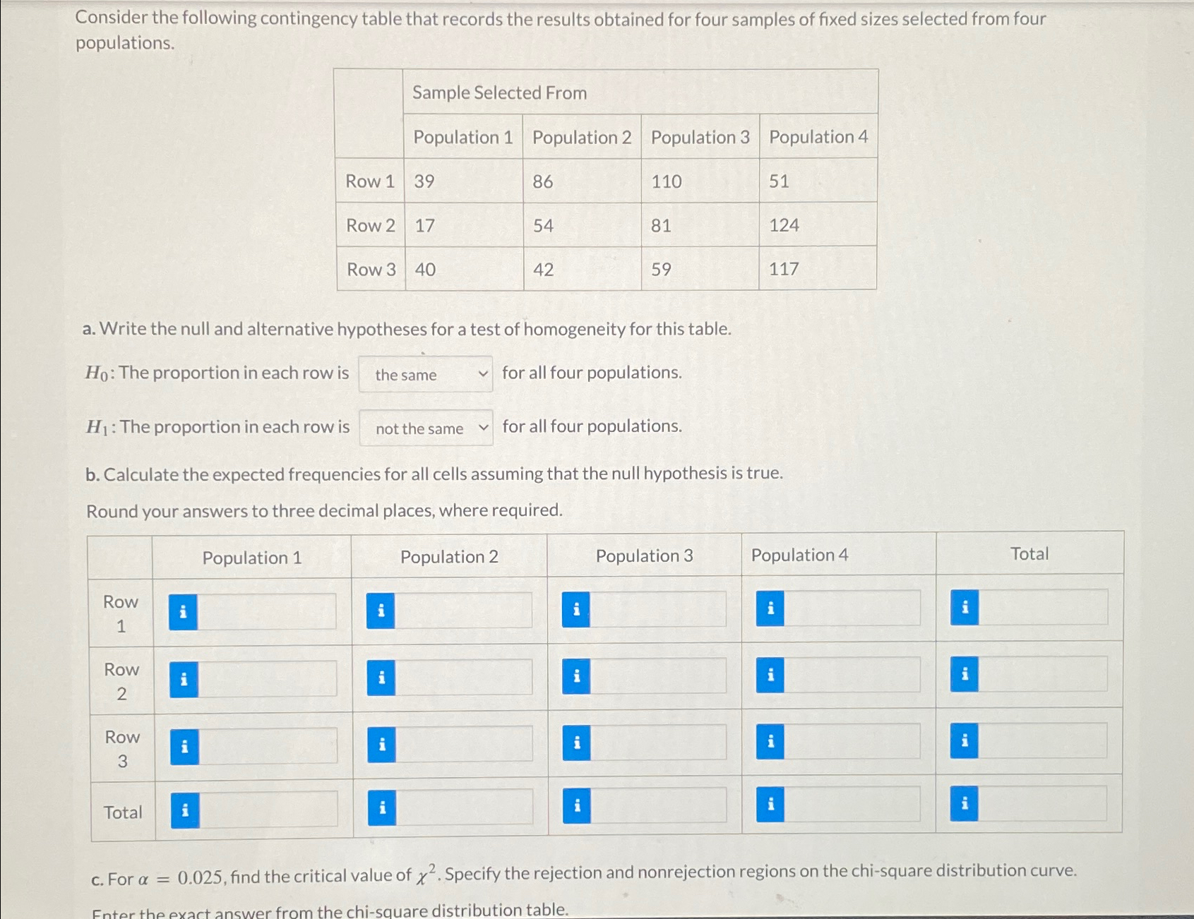Solved Consider the following contingency table that records | Chegg.com