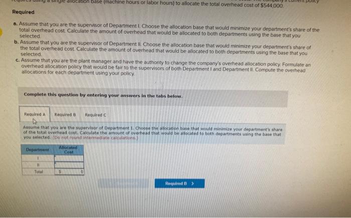 Solved Problem 4-25A (Algo) Fairness and cost pool | Chegg.com