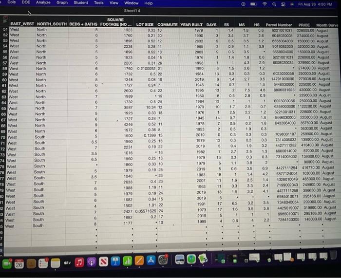 For the excel file | Chegg.com