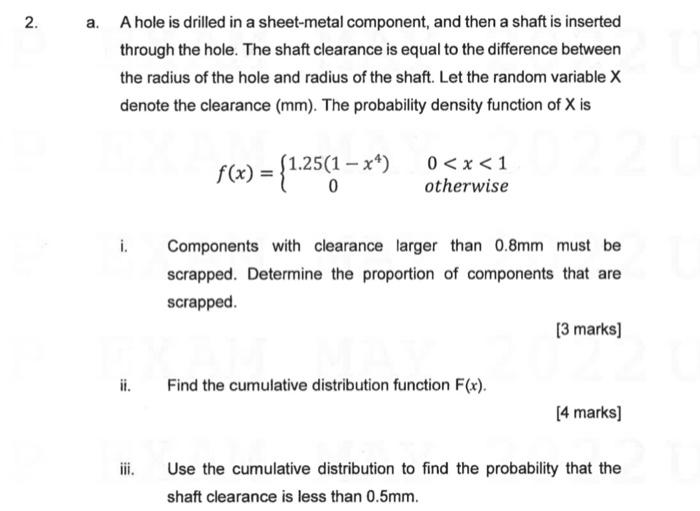 Solved A hole is drilled in a sheet-metal component, and | Chegg.com