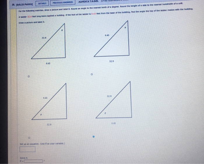 Solved For the following exercise, draw a picture and label | Chegg.com