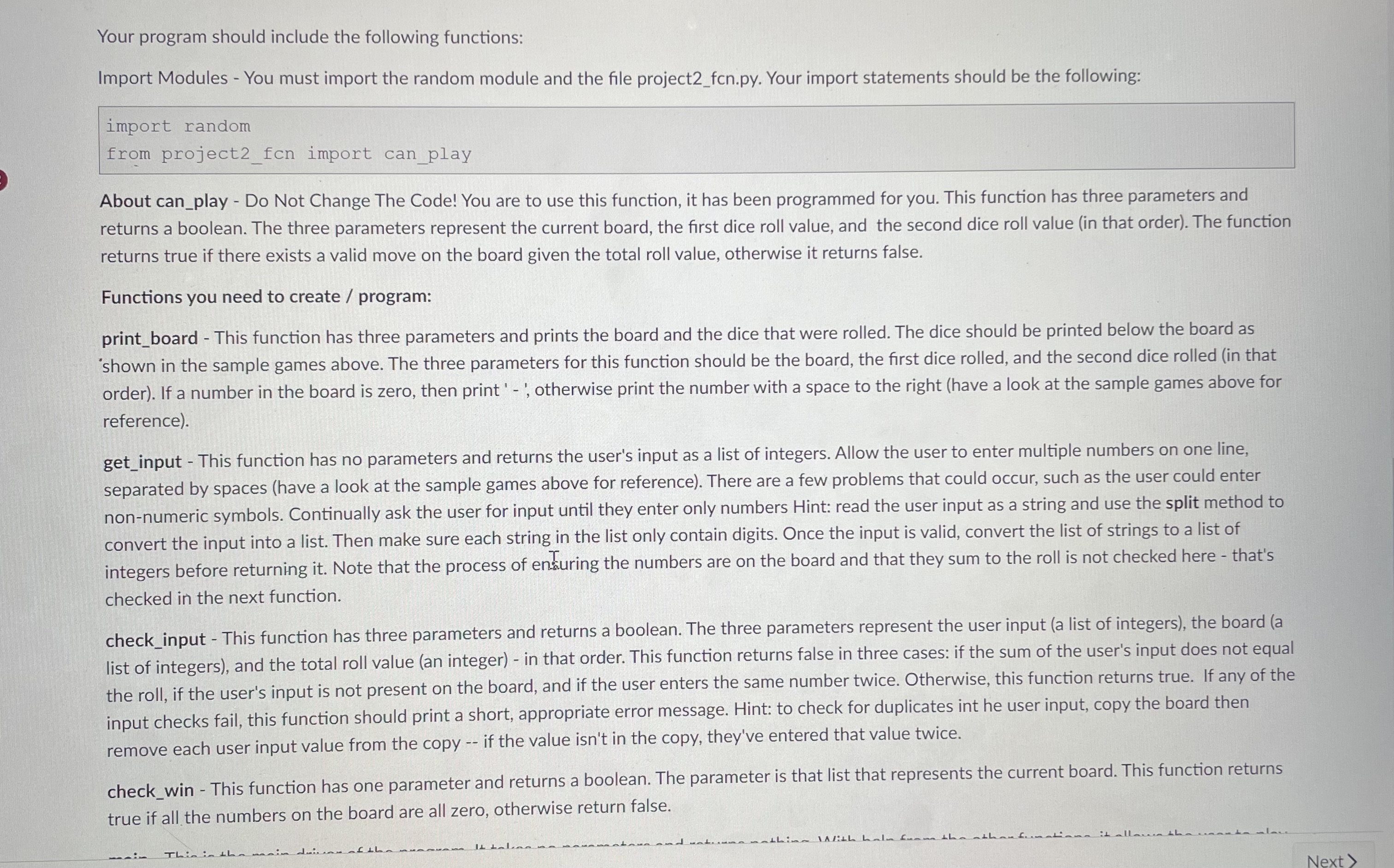 Solved Your program should include the following | Chegg.com