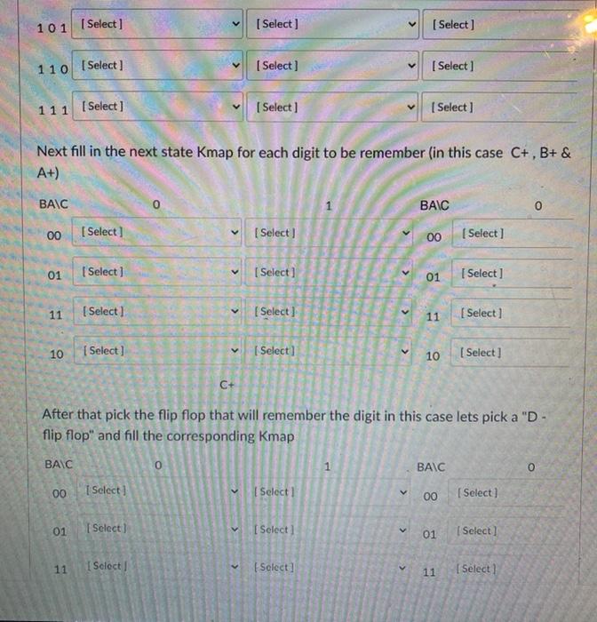 Solved The goal would be to design digital counter circuit | Chegg.com