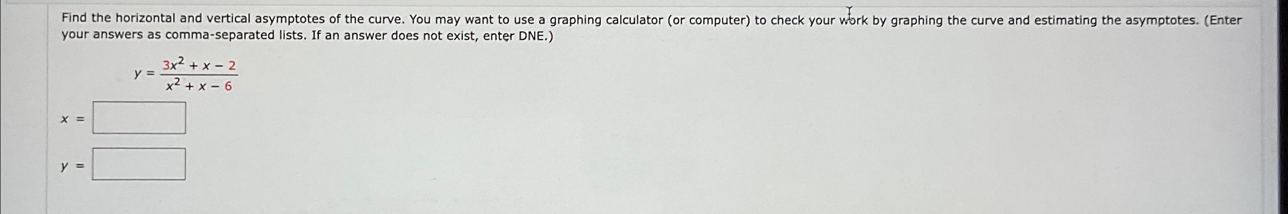 Solved your answers as comma-separated lists. If an answer | Chegg.com