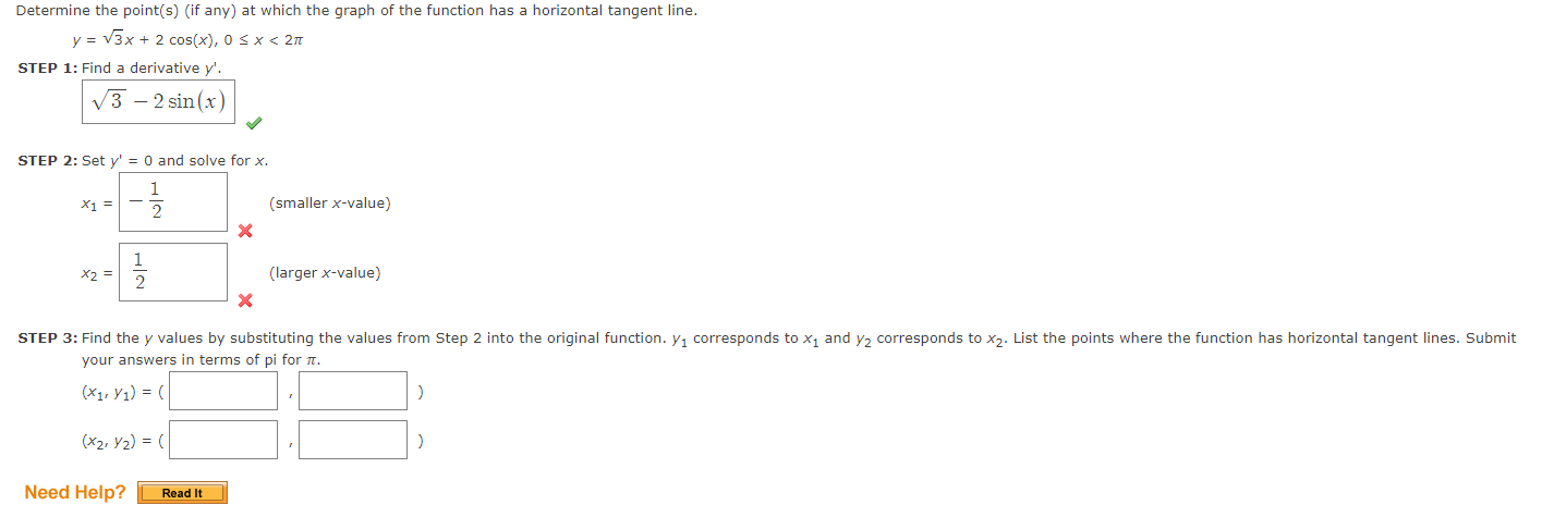 Solved Determine the point(s) (if any) ﻿at which the graph | Chegg.com