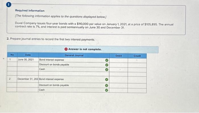 Solved No 2. Prepare journal entries to record the first two | Chegg.com