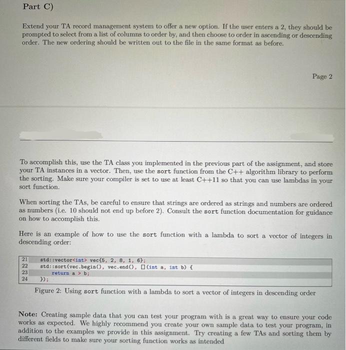 Solved Hello This I A Coding Assignment Using C