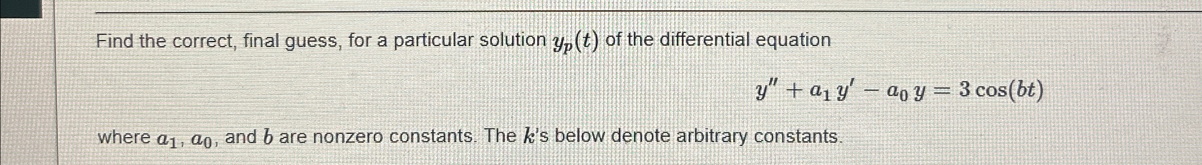 Solved Find the correct, final guess, for a particular | Chegg.com