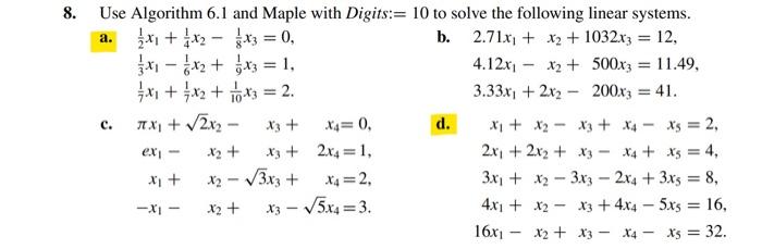 Solved Answer Question A）d）by Using The Code Of The Gaussian 7163