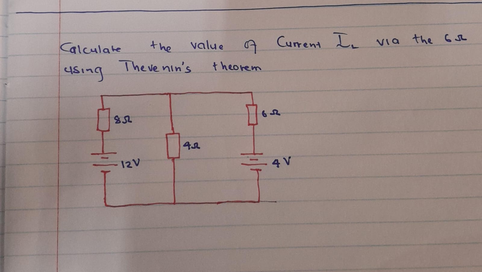 Solved Calculate the value of Current IL ﻿via the 6Ωusing | Chegg.com