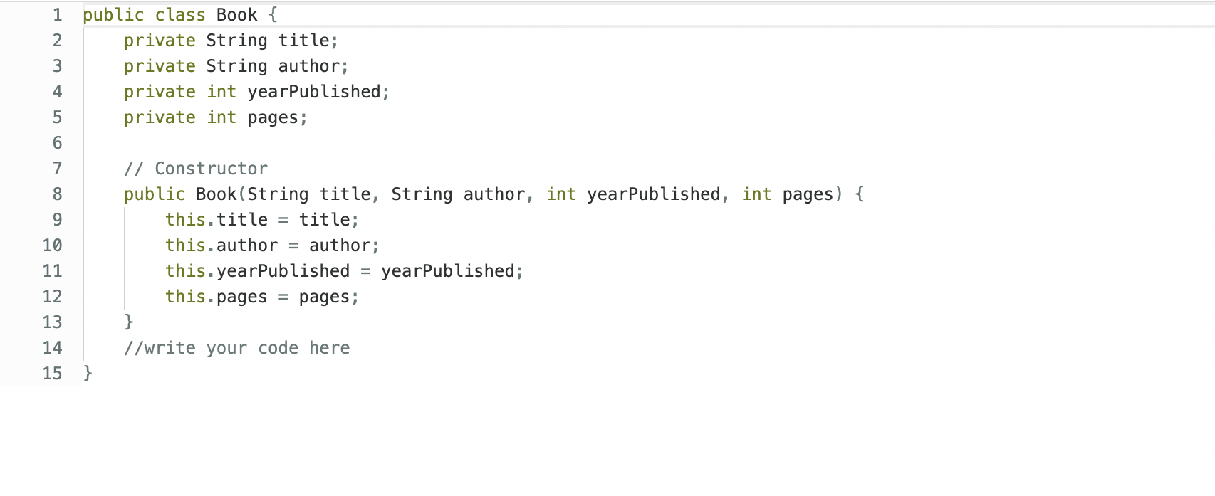 Solved Goal: Learn how to override the toString method. | Chegg.com