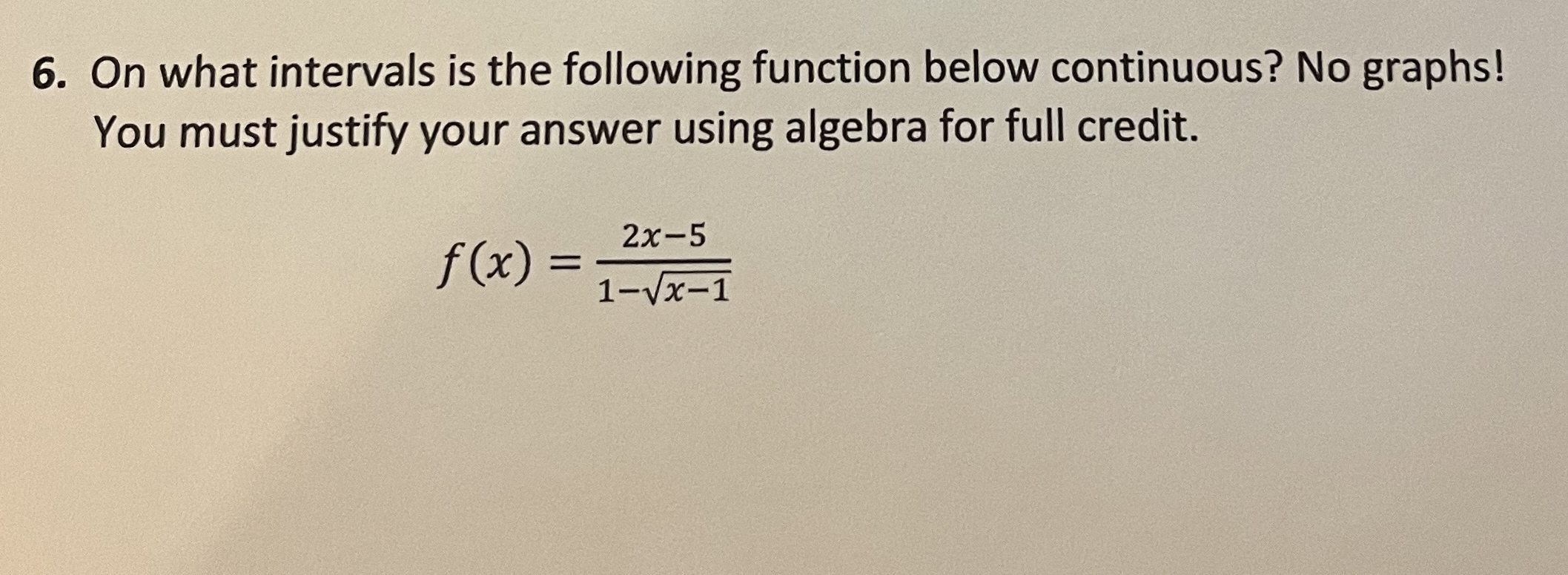 Solved On what intervals is the following function below | Chegg.com
