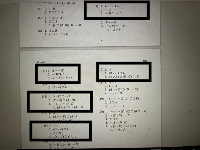 Solved Use the eight implicational arguments forms to prove | Chegg.com