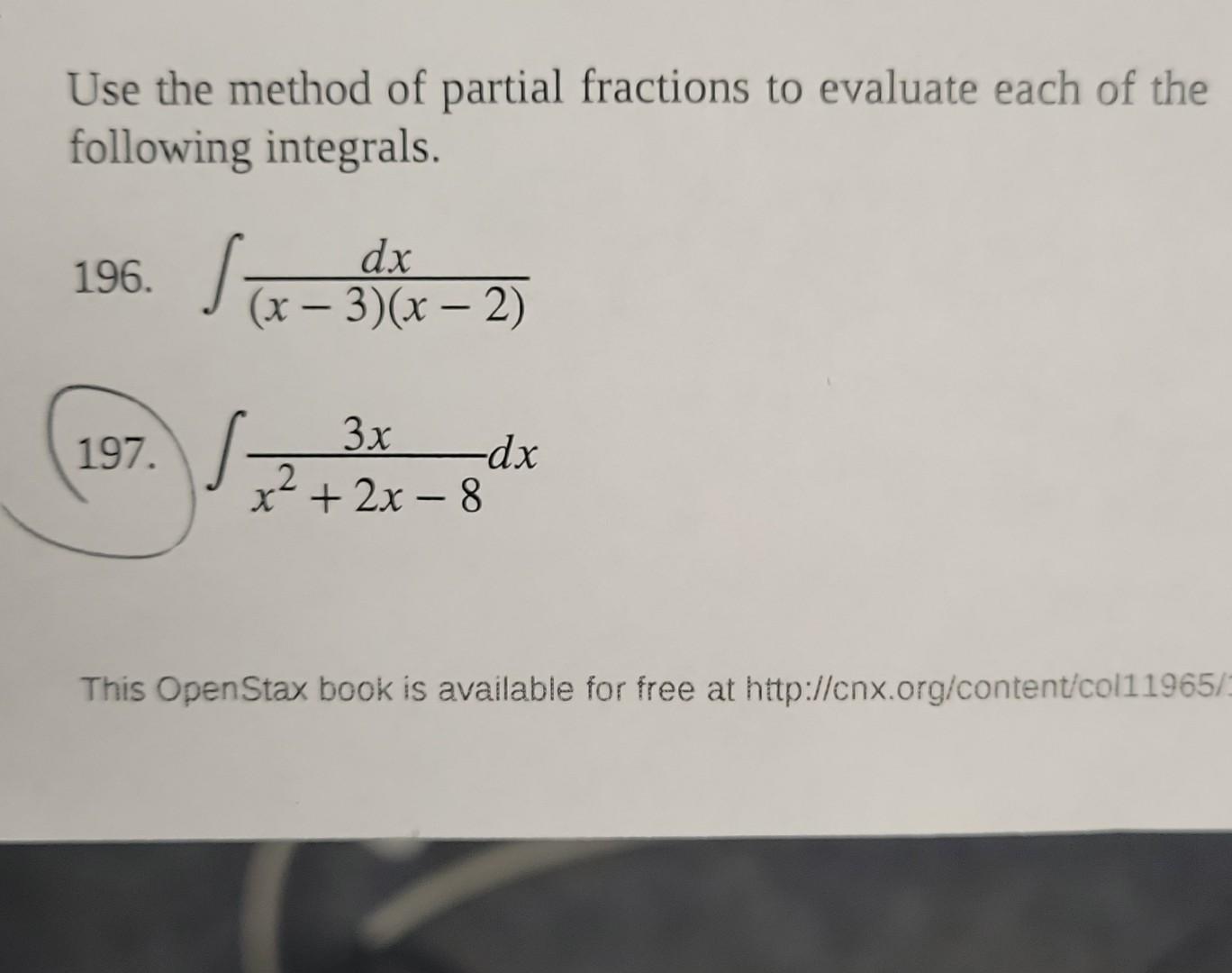 Solved 197 Im Getting Ln X 2 2ln X 4 C But The Books Says