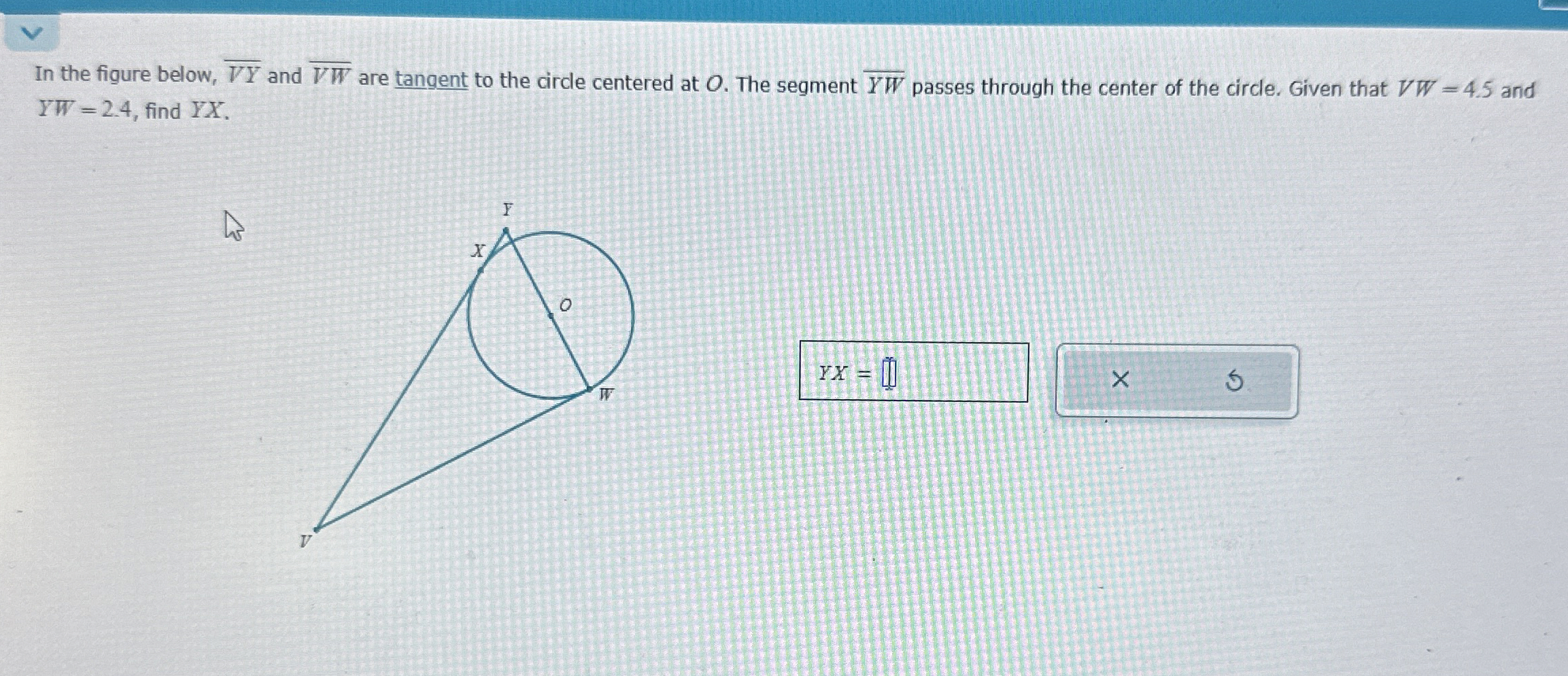 Solved In the figure below, ?bar (VY) ﻿and ?bar (VW) ﻿are | Chegg.com